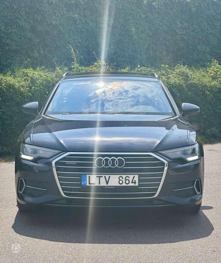Blue Audi A6 2019 in Vilnius, with an engine capacity of 3.00 L and mileage of 114 thousand km for 21900 €, photo 3 on AUTOMOTO.COM.LV