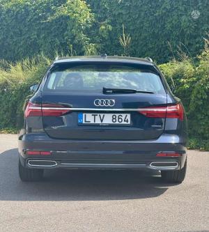 Blue Audi A6 2019 in Vilnius, with an engine capacity of 3.00 L and mileage of 114 thousand km for 21900 €, photo 9 on AUTOMOTO.COM.LV