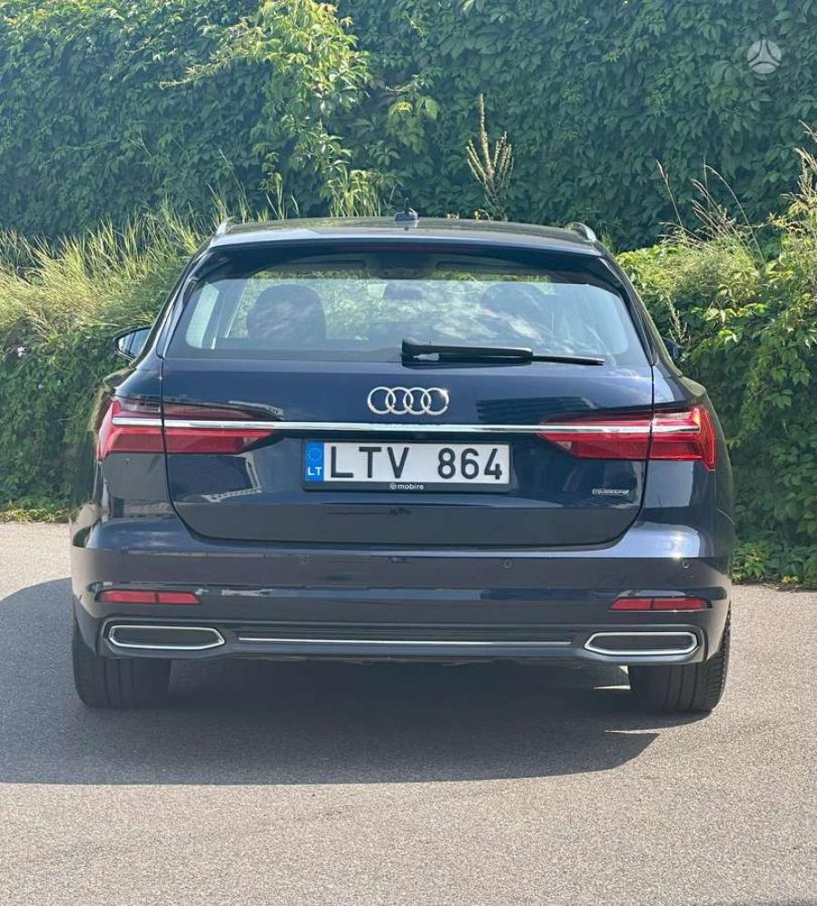 Blue Audi A6 2019 in Vilnius, with an engine capacity of 3.00 L and mileage of 114 thousand km for 21900 €, photo 9 on AUTOMOTO.COM.LV