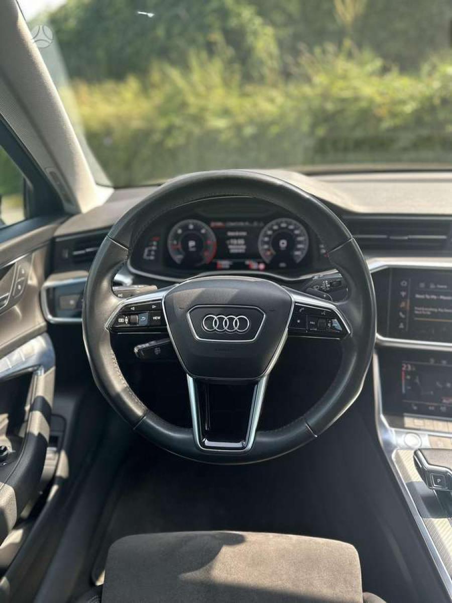 Blue Audi A6 2019 in Vilnius, with an engine capacity of 3.00 L and mileage of 114 thousand km for 21900 €, photo 13 on AUTOMOTO.COM.LV
