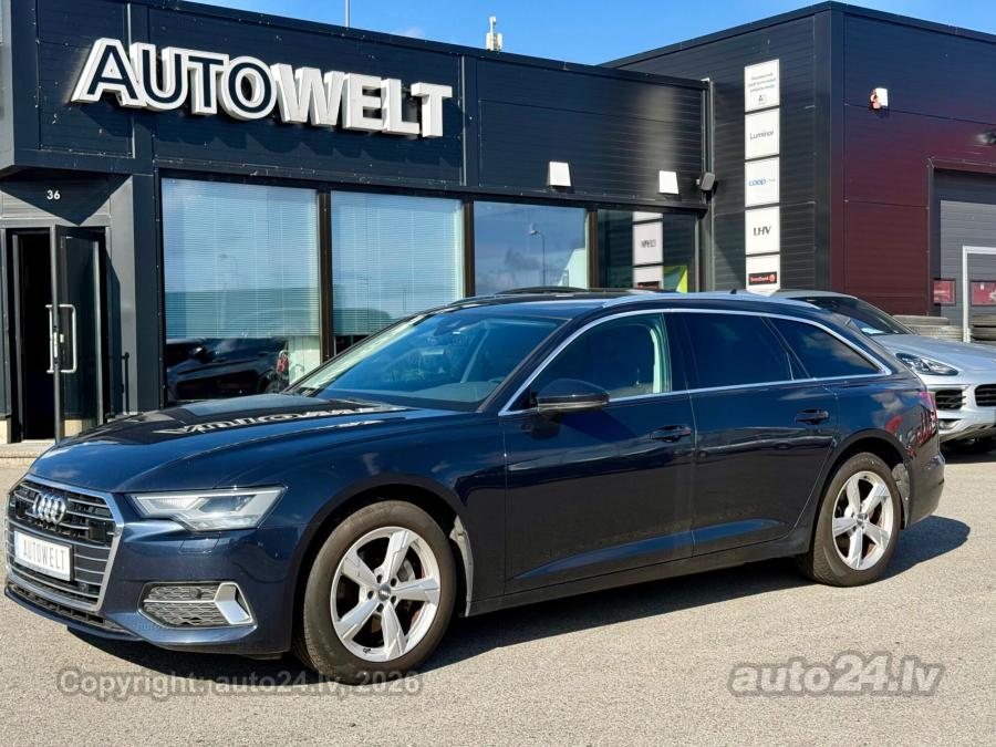 Синий Ауди А6 2019 в Таллин, объемом двигателя 2.00 л и пробегом 129 тыс. км за 24490 €, фото 1 на AUTOMOTO.COM.LV