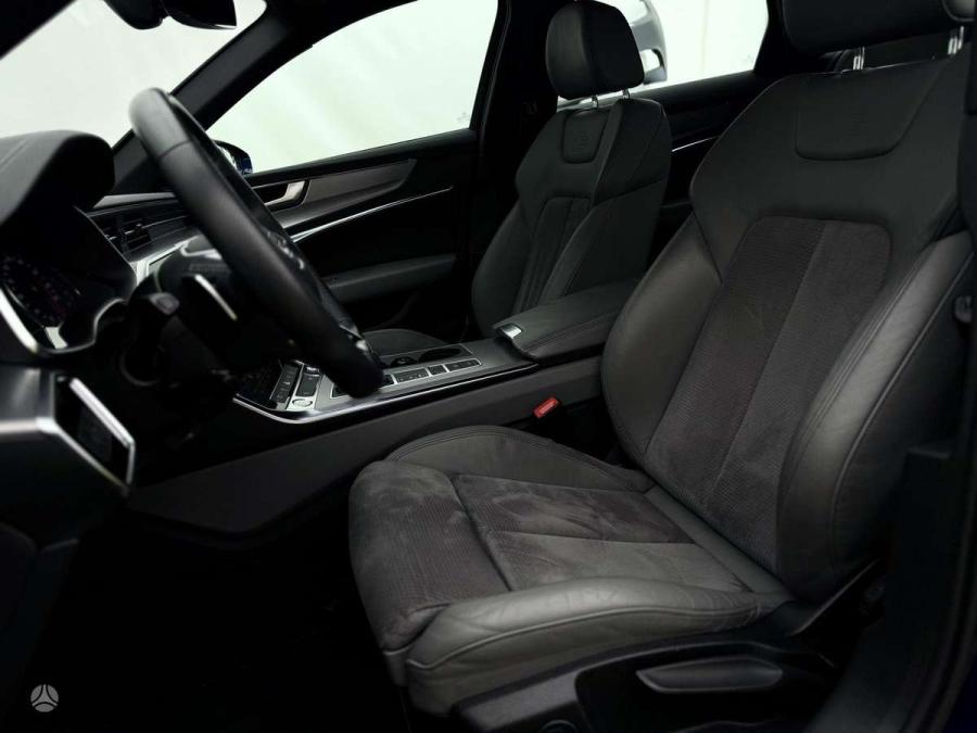 Blue Audi A6 2019 in Vilnius, with an engine capacity of 1.97 L and mileage of 106 thousand km for 25950 €, photo 11 on AUTOMOTO.COM.LV