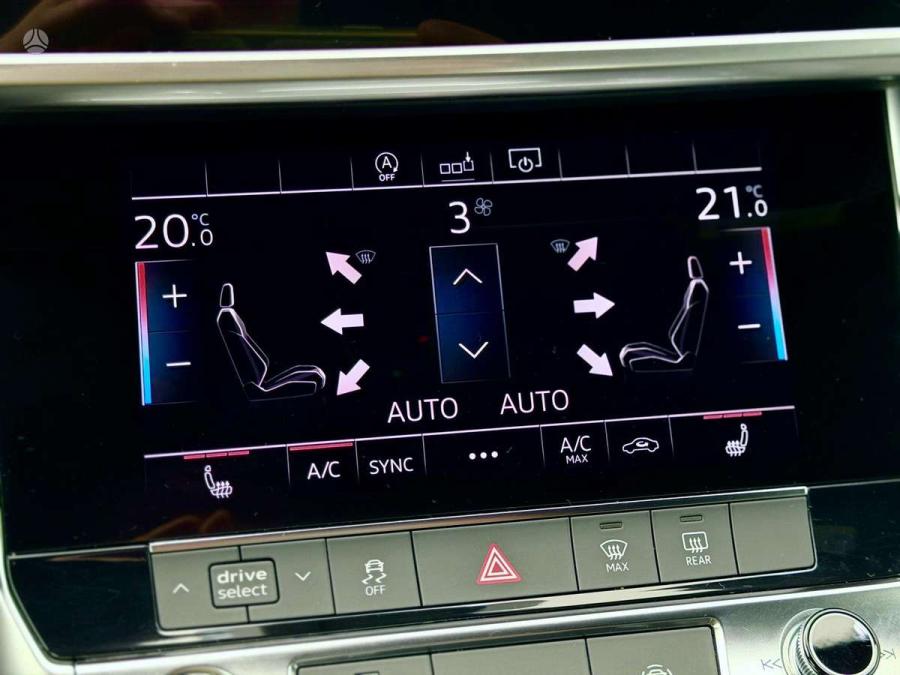 Blue Audi A6 2019 in Vilnius, with an engine capacity of 1.97 L and mileage of 106 thousand km for 25950 €, photo 23 on AUTOMOTO.COM.LV