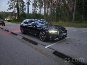 Zils Audi A6 2019 Rīga, ar dzinēja tilpumu 3.00 L un nobraukumu 196 tūkst. km par 32500 €, foto  vietnē AUTOMOTO.COM.LV