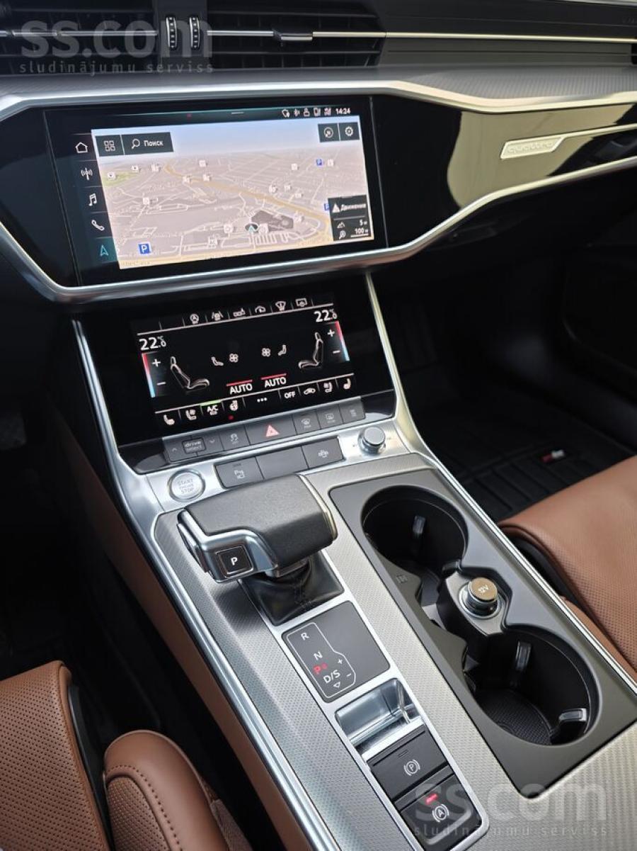 Zils Audi A6 2019 Rīga, ar dzinēja tilpumu 3.00 L un nobraukumu 196 tūkst. km par 32500 €, foto 15 vietnē AUTOMOTO.COM.LV
