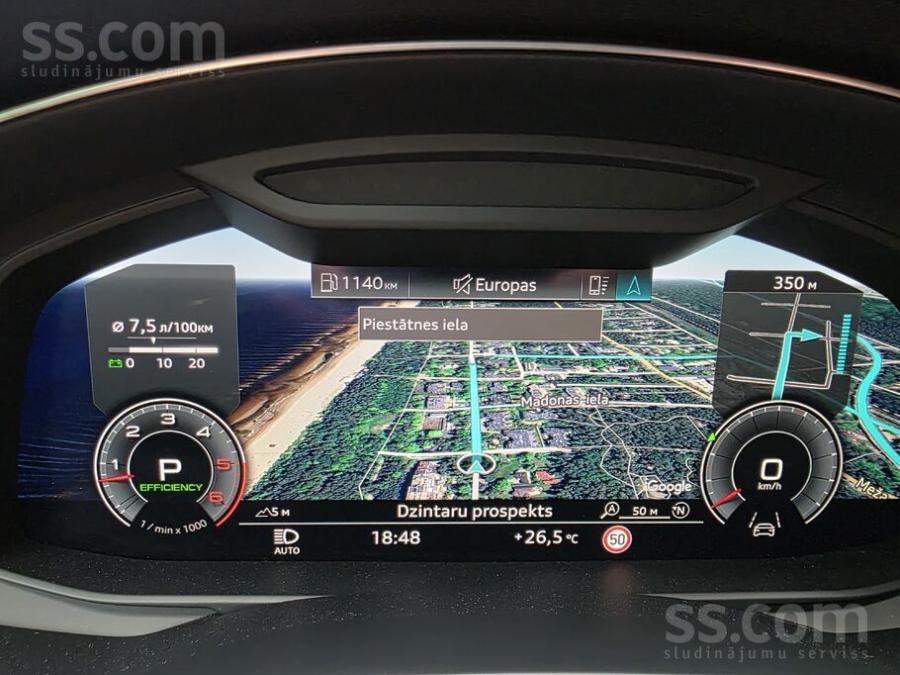 Zils Audi A6 2019 Rīga, ar dzinēja tilpumu 3.00 L un nobraukumu 196 tūkst. km par 32500 €, foto 23 vietnē AUTOMOTO.COM.LV