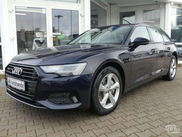 Zils Audi A6 2020 Kauņa, ar dzinēja tilpumu 2.00 L un nobraukumu 88 tūkst. km par 32056 €, foto 1 vietnē AUTOMOTO.COM.LV