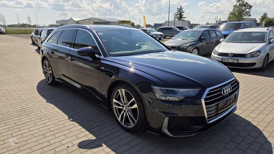 Blue Audi A6 2020 in Marijampole, with an engine capacity of 1.97 L and mileage of 178 thousand km for 20812 €, photo 3 on AUTOMOTO.COM.LV