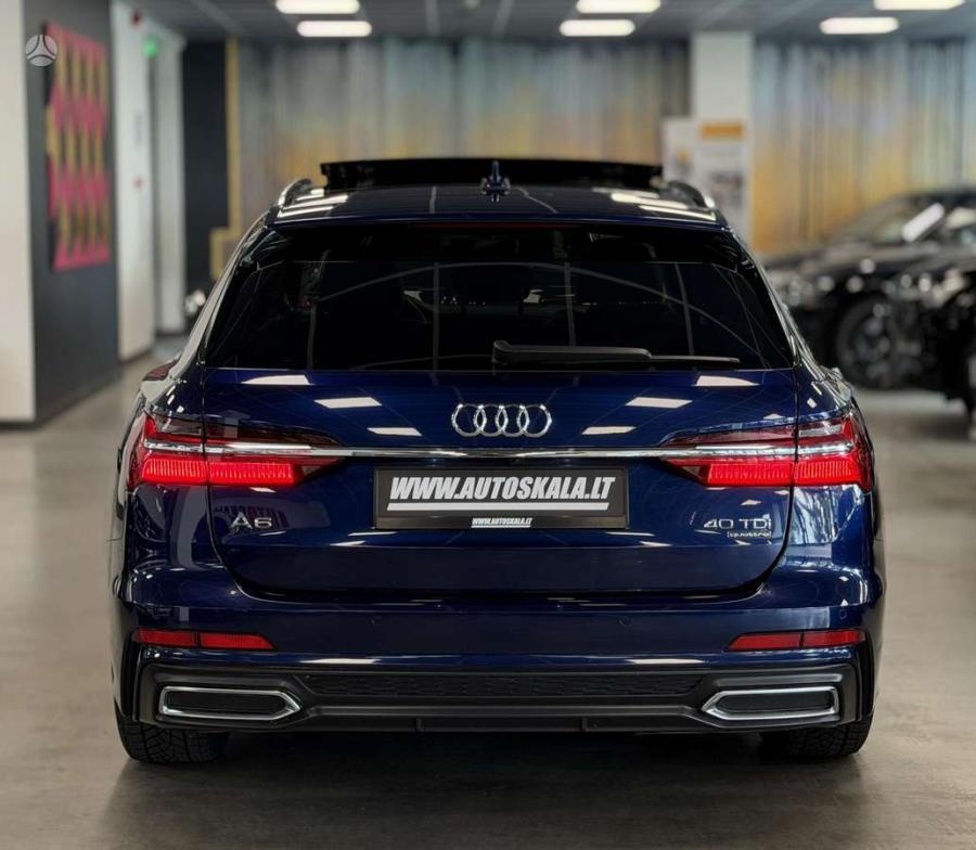 Zils Audi A6 2020 Klaipėda, ar dzinēja tilpumu 1.97 L un nobraukumu 183 tūkst. km par 24500 €, foto 4 vietnē AUTOMOTO.COM.LV