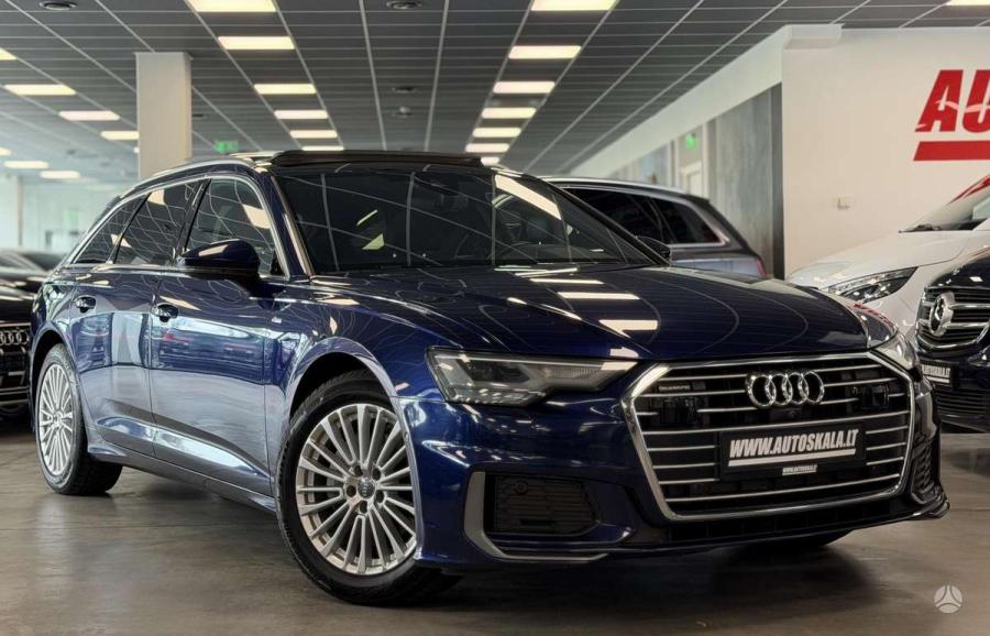 Zils Audi A6 2020 Klaipėda, ar dzinēja tilpumu 1.97 L un nobraukumu 183 tūkst. km par 24500 €, foto 6 vietnē AUTOMOTO.COM.LV