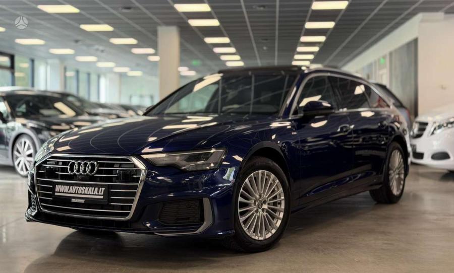 Zils Audi A6 2020 Klaipėda, ar dzinēja tilpumu 1.97 L un nobraukumu 183 tūkst. km par 24500 €, foto 19 vietnē AUTOMOTO.COM.LV