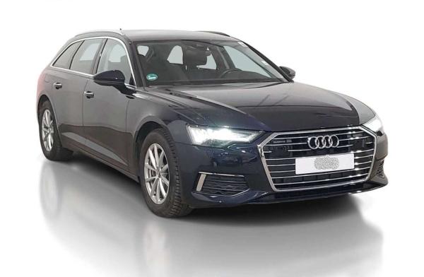 Zils Audi A6 2021 Kauņa, ar dzinēja tilpumu 2.00 L un nobraukumu 80 tūkst. km par 33167 €, foto 1 vietnē AUTOMOTO.COM.LV