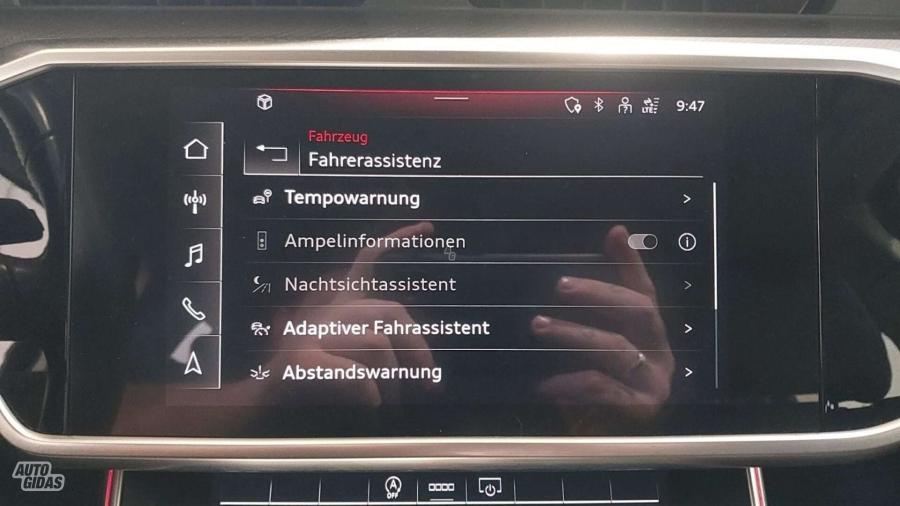 Синий Ауди А6 2021 в Каунас, объемом двигателя 2.00 л и пробегом 80 тыс. км за 33167 €, фото 14 на AUTOMOTO.COM.LV