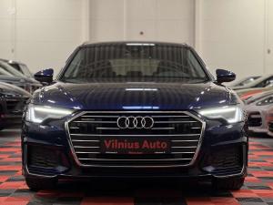 Blue Audi A6 2021 in Vilnius, with an engine capacity of 2.00 L and mileage of 163 thousand km for 27890 €, photo 2 on AUTOMOTO.COM.LV