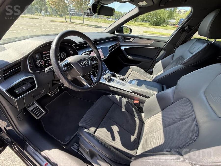 Blue Audi A6 2021 in Riga, with an engine capacity of 2.00 L and mileage of 162 thousand km for 31490 €, photo 10 on AUTOMOTO.COM.LV