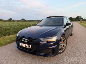 Zils Audi A6 2021 Tukums, ar dzinēja tilpumu 2.00 L un nobraukumu 0 tūkst. km par 28222 €, foto  vietnē AUTOMOTO.COM.LV