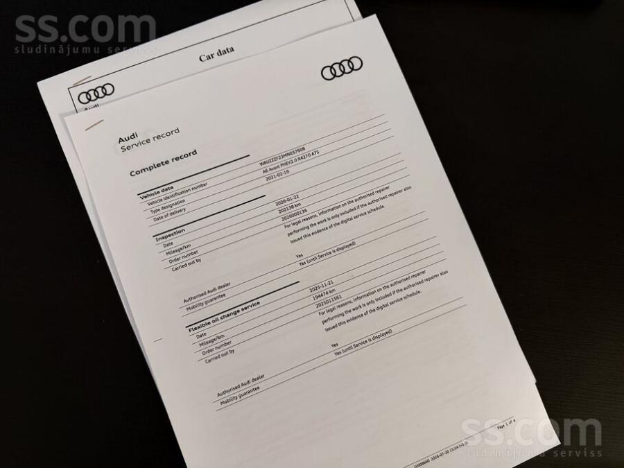 Blue Audi A6 2021 in Tukums, with an engine capacity of 2.00 L and mileage of 0 thousand km for 28222 €, photo 32 on AUTOMOTO.COM.LV