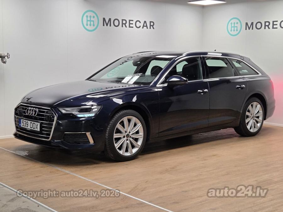Blue Audi A6 2021 in Tallinn, with an engine capacity of 3.00 L and mileage of 108 thousand km for 29900 €, photo 1 on AUTOMOTO.COM.LV