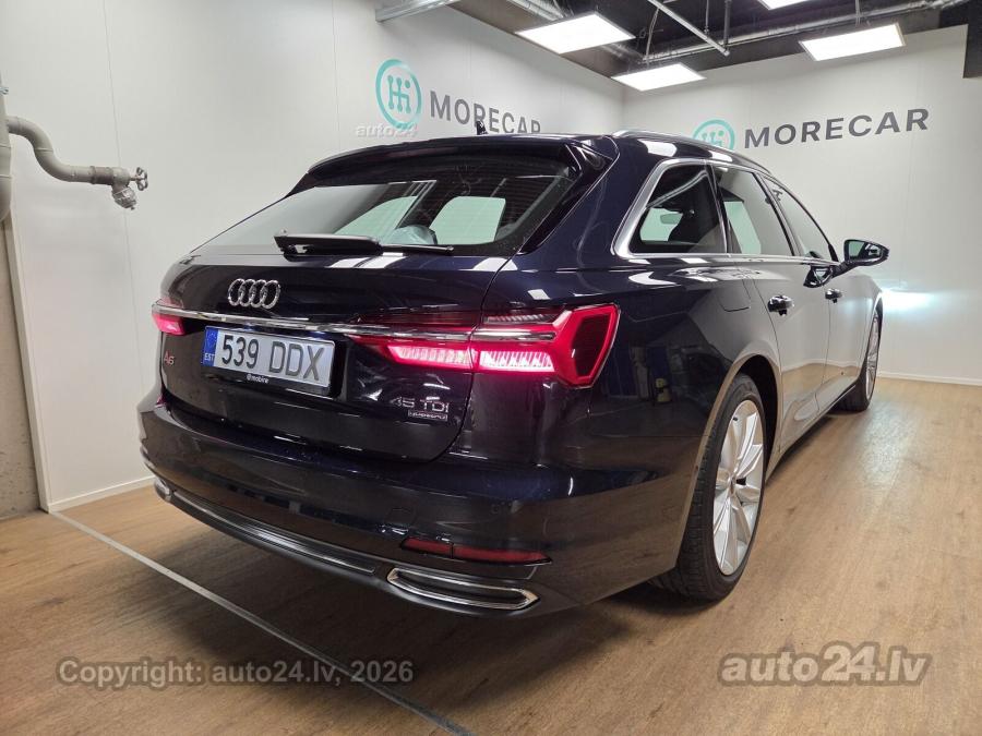 Blue Audi A6 2021 in Tallinn, with an engine capacity of 3.00 L and mileage of 108 thousand km for 29900 €, photo 7 on AUTOMOTO.COM.LV