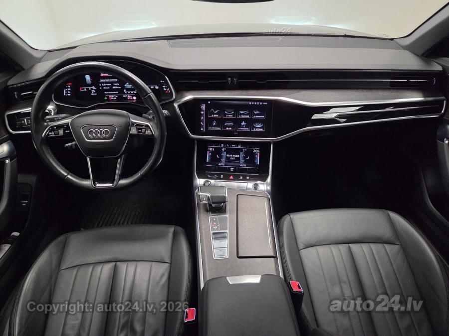 Blue Audi A6 2021 in Tallinn, with an engine capacity of 3.00 L and mileage of 108 thousand km for 29900 €, photo 8 on AUTOMOTO.COM.LV