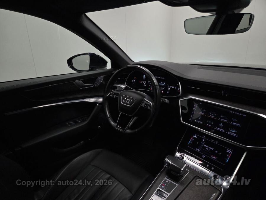 Blue Audi A6 2021 in Tallinn, with an engine capacity of 3.00 L and mileage of 108 thousand km for 29900 €, photo 14 on AUTOMOTO.COM.LV