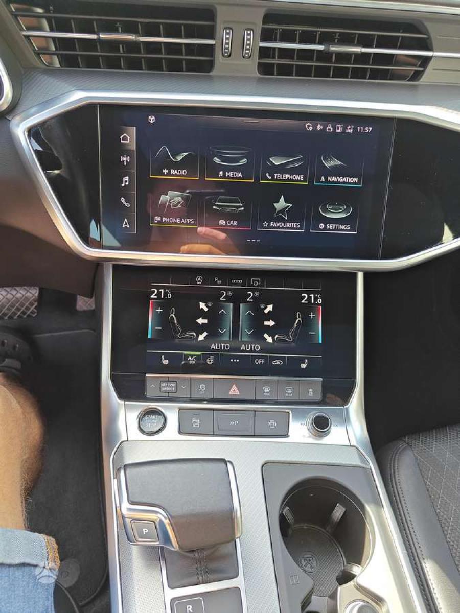 Zils Audi A6 2021 Tauragė, ar dzinēja tilpumu 3.00 L un nobraukumu 240 tūkst. km par 19999 €, foto 15 vietnē AUTOMOTO.COM.LV