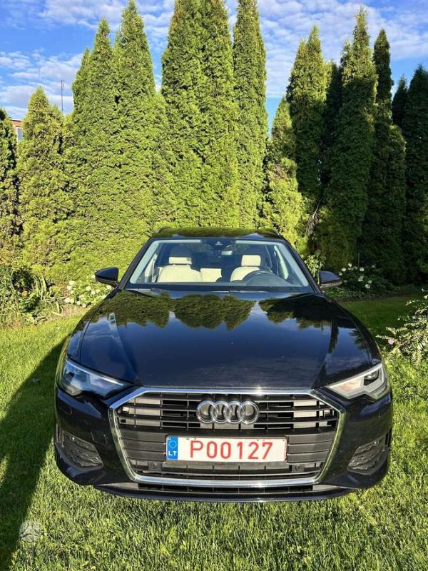 Audi A6 2021 in Birzai on AUTOMOTO.COM.LV Blue Audi A6 2021 in Birzai, with an engine capacity of 1.97 L and mileage of 300 thousand km for 17599 €, photo 3 on AUTOMOTO.COM.LV