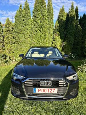 Blue Audi A6 2021 in Birzai, with an engine capacity of 1.97 L and mileage of 300 thousand km for 17599 €, photo 3 on AUTOMOTO.COM.LV