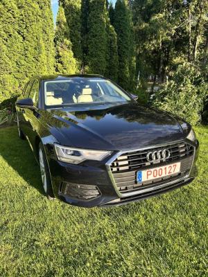 Blue Audi A6 2021 in Birzai, with an engine capacity of 1.97 L and mileage of 300 thousand km for 17599 €, photo 4 on AUTOMOTO.COM.LV