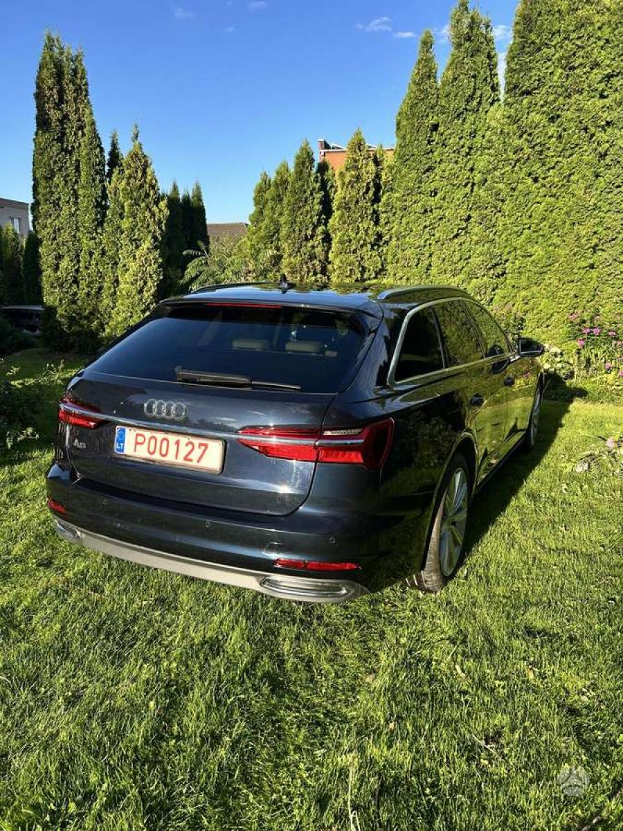 Blue Audi A6 2021 in Birzai, with an engine capacity of 1.97 L and mileage of 300 thousand km for 17599 €, photo 9 on AUTOMOTO.COM.LV
