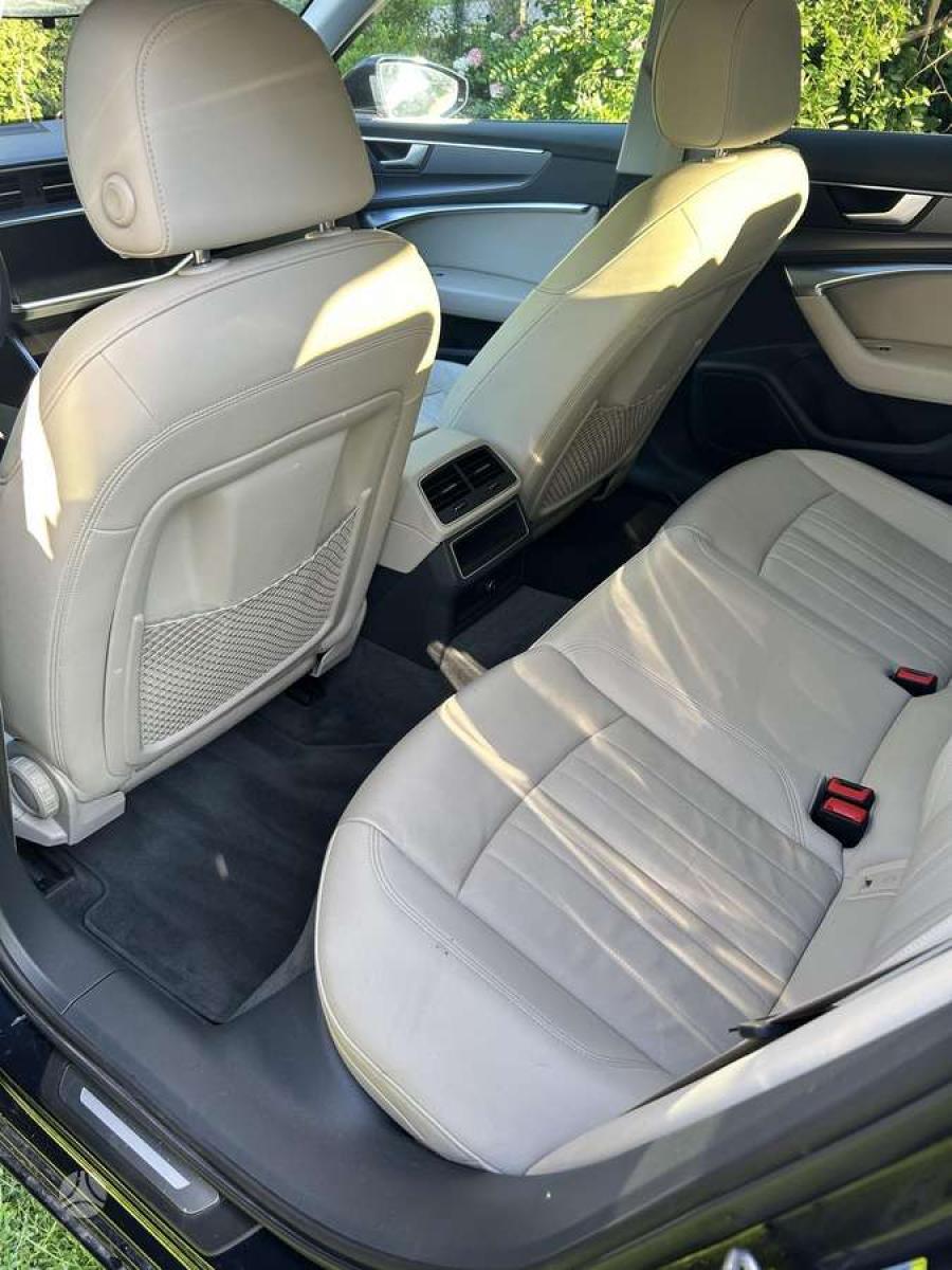 Blue Audi A6 2021 in Birzai, with an engine capacity of 1.97 L and mileage of 300 thousand km for 17599 €, photo 12 on AUTOMOTO.COM.LV