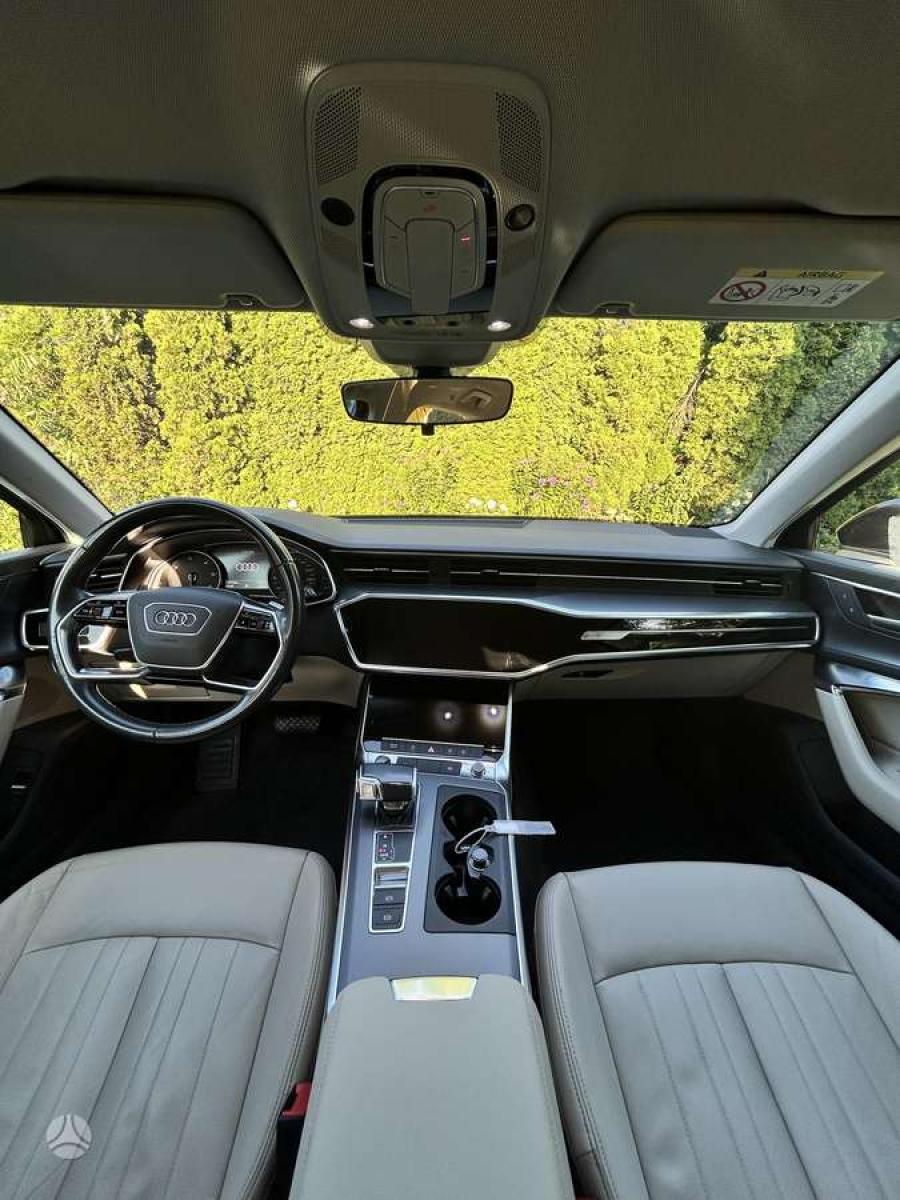 Blue Audi A6 2021 in Birzai, with an engine capacity of 1.97 L and mileage of 300 thousand km for 17599 €, photo 15 on AUTOMOTO.COM.LV