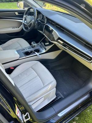Blue Audi A6 2021 in Birzai, with an engine capacity of 1.97 L and mileage of 300 thousand km for 17599 €, photo 18 on AUTOMOTO.COM.LV