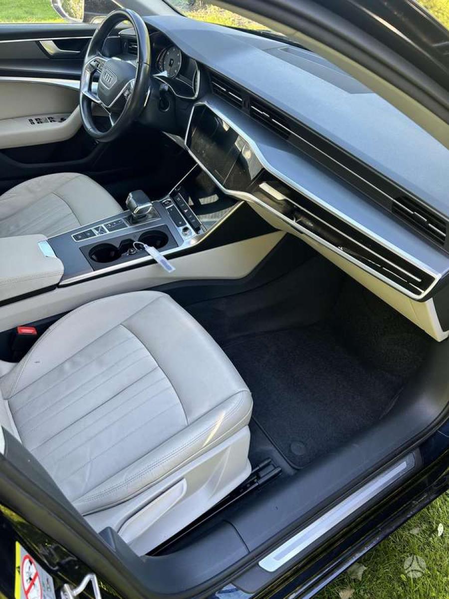 Blue Audi A6 2021 in Birzai, with an engine capacity of 1.97 L and mileage of 300 thousand km for 17599 €, photo 21 on AUTOMOTO.COM.LV