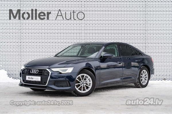 Zils Audi A6 2022 Rīga, ar dzinēja tilpumu 2.00 L un nobraukumu 112 tūkst. km par 31666 €, foto 1 vietnē AUTOMOTO.COM.LV