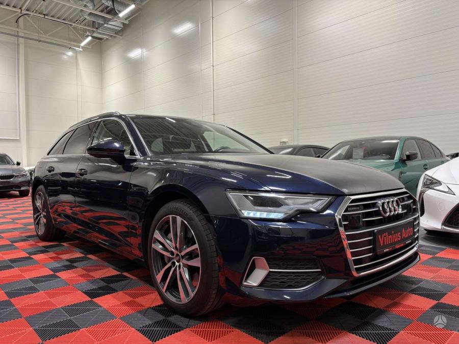 Blue Audi A6 2022 in Vilnius, with an engine capacity of 1.98 L and mileage of 127 thousand km for 27000 €, photo 4 on AUTOMOTO.COM.LV