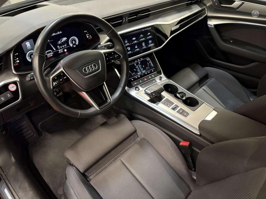 Blue Audi A6 2022 in Vilnius, with an engine capacity of 1.98 L and mileage of 127 thousand km for 27000 €, photo 12 on AUTOMOTO.COM.LV