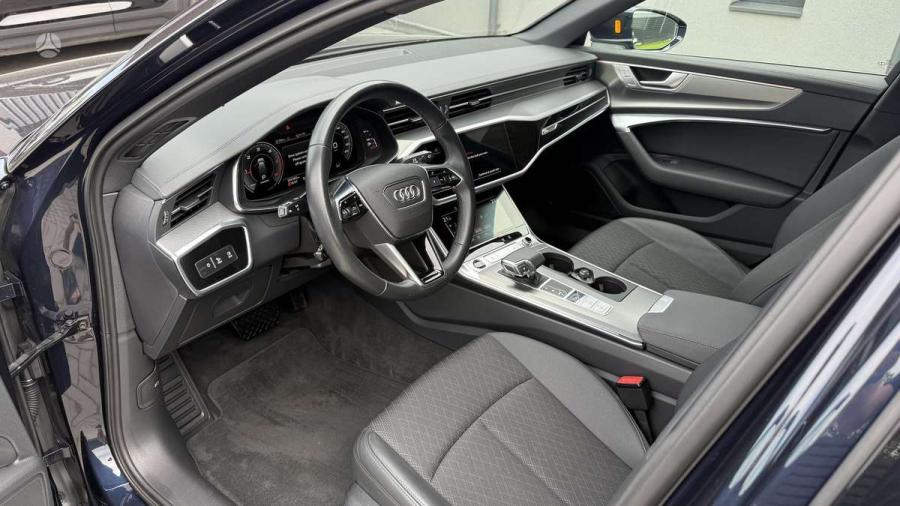 Blue Audi A6 2022 in Vilnius, with an engine capacity of 1.97 L and mileage of 165 thousand km for 23490 €, photo 9 on AUTOMOTO.COM.LV