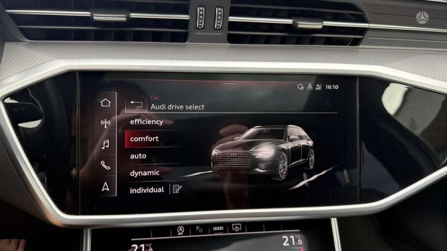 Blue Audi A6 2022 in Vilnius, with an engine capacity of 1.97 L and mileage of 165 thousand km for 23490 €, photo 28 on AUTOMOTO.COM.LV