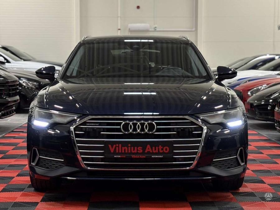Blue Audi A6 2022 in Vilnius, with an engine capacity of 1.98 L and mileage of 127 thousand km for 26500 €, photo 3 on AUTOMOTO.COM.LV