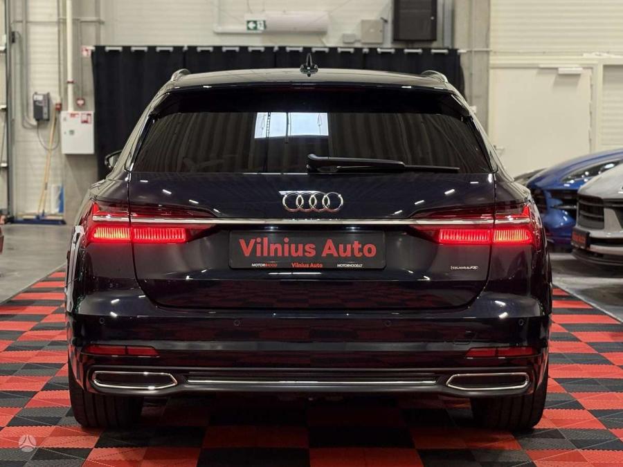 Blue Audi A6 2022 in Vilnius, with an engine capacity of 1.98 L and mileage of 127 thousand km for 26500 €, photo 6 on AUTOMOTO.COM.LV