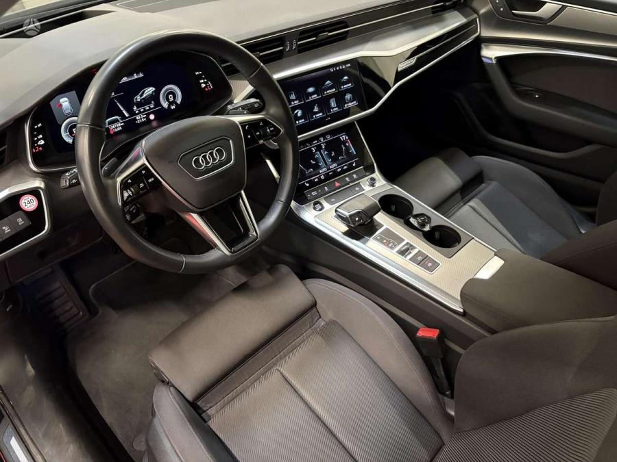 Blue Audi A6 2022 in Vilnius, with an engine capacity of 1.98 L and mileage of 127 thousand km for 26500 €, photo 12 on AUTOMOTO.COM.LV