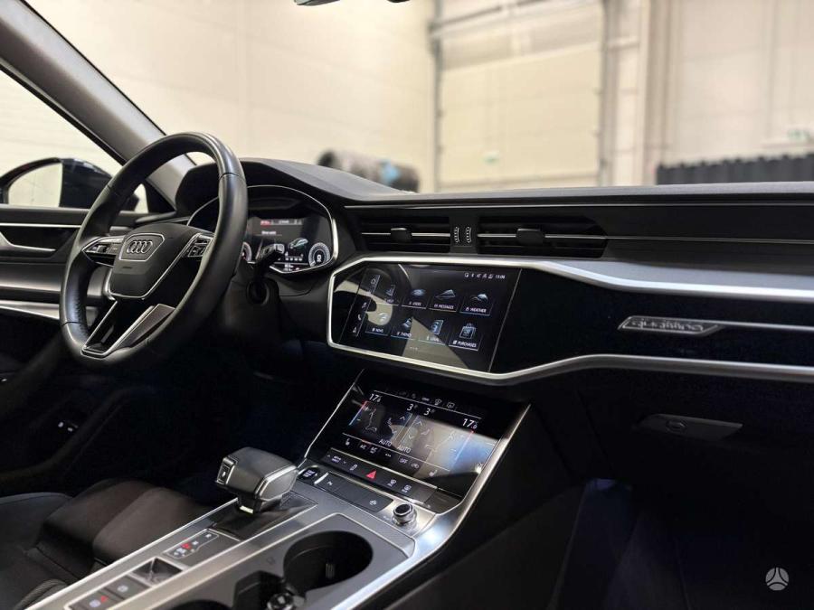 Blue Audi A6 2022 in Vilnius, with an engine capacity of 1.98 L and mileage of 127 thousand km for 26500 €, photo 18 on AUTOMOTO.COM.LV