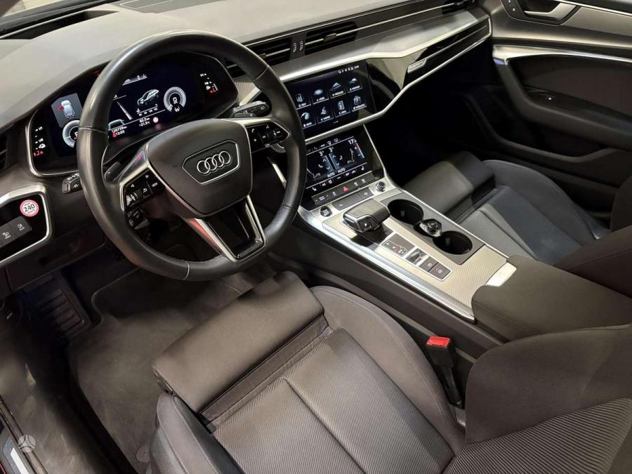 Blue Audi A6 2022 in Vilnius, with an engine capacity of 1.98 L and mileage of 127 thousand km for 26000 €, photo 12 on AUTOMOTO.COM.LV