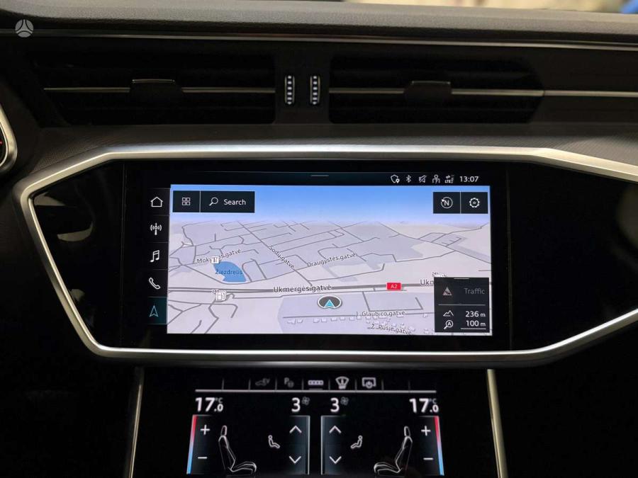 Blue Audi A6 2022 in Vilnius, with an engine capacity of 1.98 L and mileage of 127 thousand km for 26000 €, photo 25 on AUTOMOTO.COM.LV