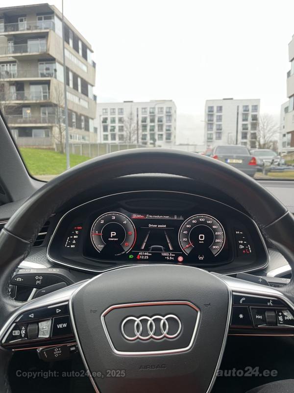 Zils Audi A6 2023 Tallina, ar dzinēja tilpumu 2.00 L un nobraukumu 45 tūkst. km par 39900 €, foto 5 vietnē AUTOMOTO.COM.LV