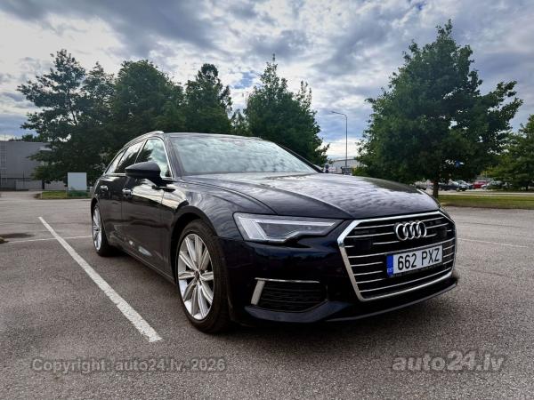 Zils Audi A6 2023 Tallina, ar dzinēja tilpumu 2.00 L un nobraukumu 60 tūkst. km par 37900 €, foto 1 vietnē AUTOMOTO.COM.LV