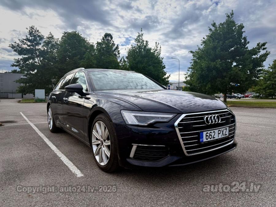 Zils Audi A6 2023 Tallina, ar dzinēja tilpumu 2.00 L un nobraukumu 60 tūkst. km par 37900 €, foto 1 vietnē AUTOMOTO.COM.LV