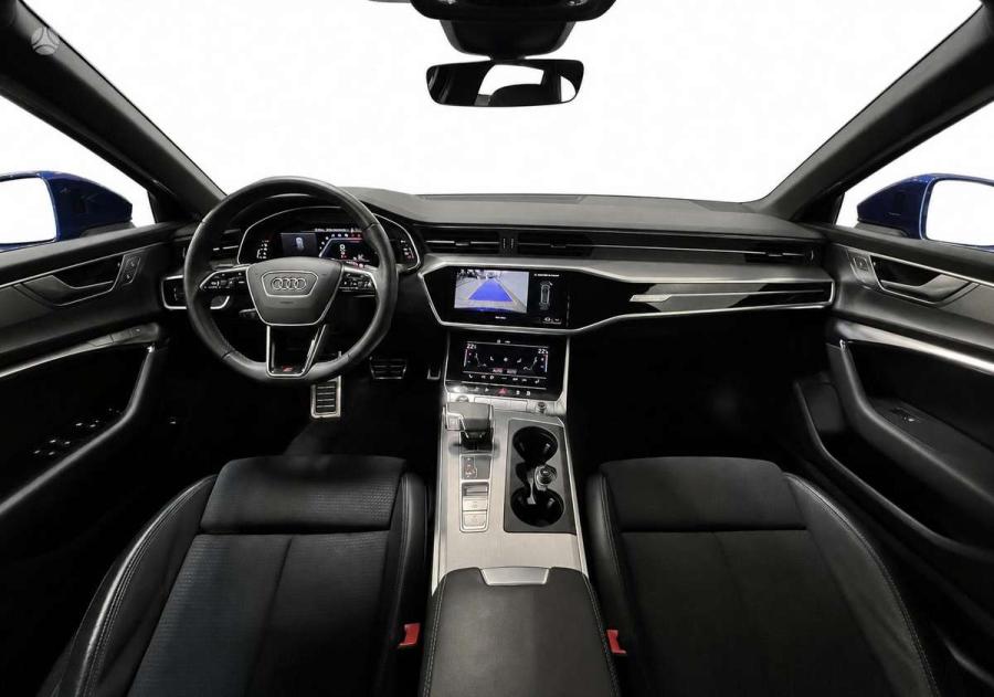 Zils Audi A6 2023 Kauņa, ar dzinēja tilpumu 2.97 L un nobraukumu 104 tūkst. km par 36500 €, foto 6 vietnē AUTOMOTO.COM.LV