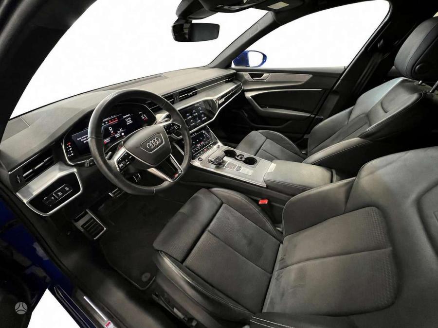 Zils Audi A6 2023 Kauņa, ar dzinēja tilpumu 2.97 L un nobraukumu 104 tūkst. km par 36500 €, foto 9 vietnē AUTOMOTO.COM.LV